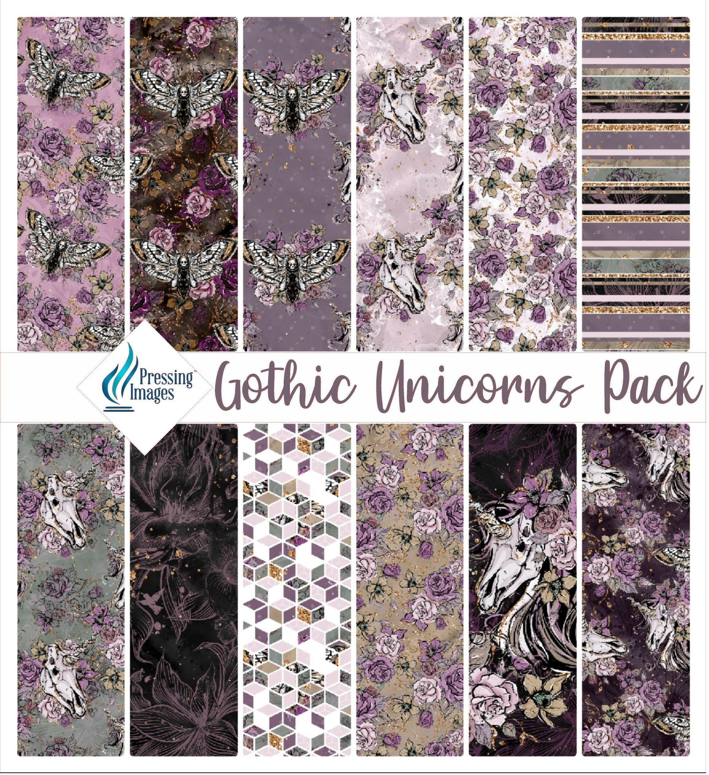 Gothic Unicorns Pack – Pressing Images