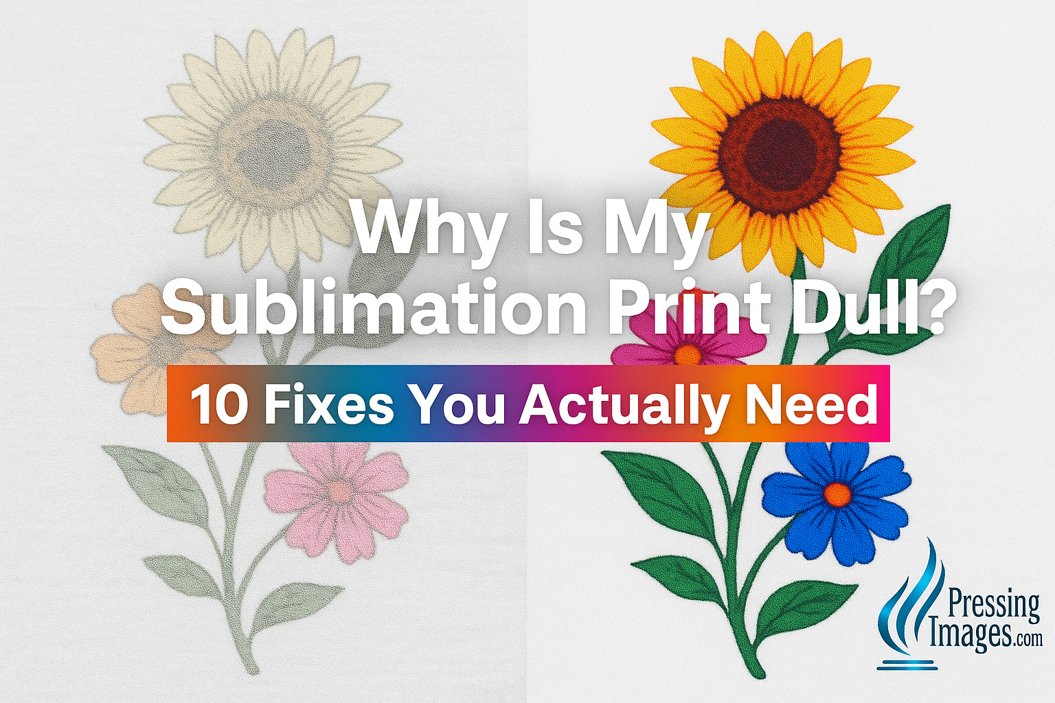 Why Is My Sublimation Print Dull? 10 Fixes You Actually Need – Pressing ...