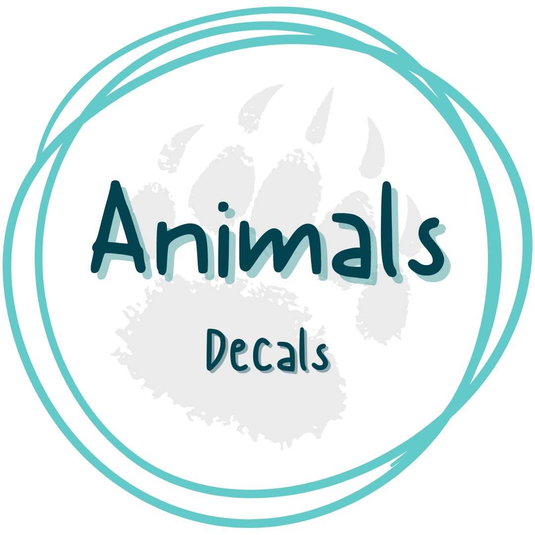 Animals - Decals Collection in 2 sizes – Pressing Images