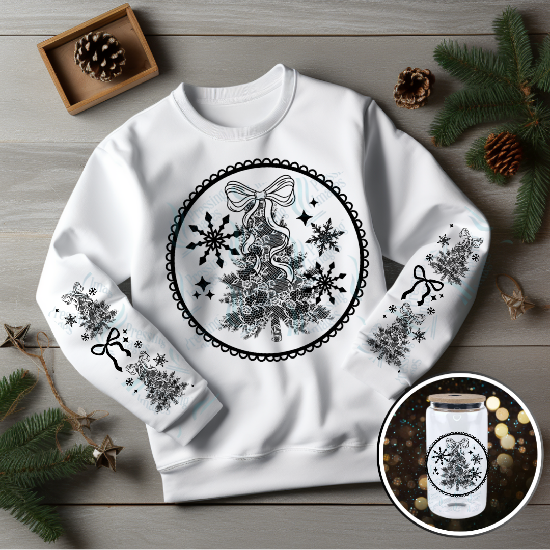 DTF 6852 Lace Circle w/2 Sleeves – Pressing Images