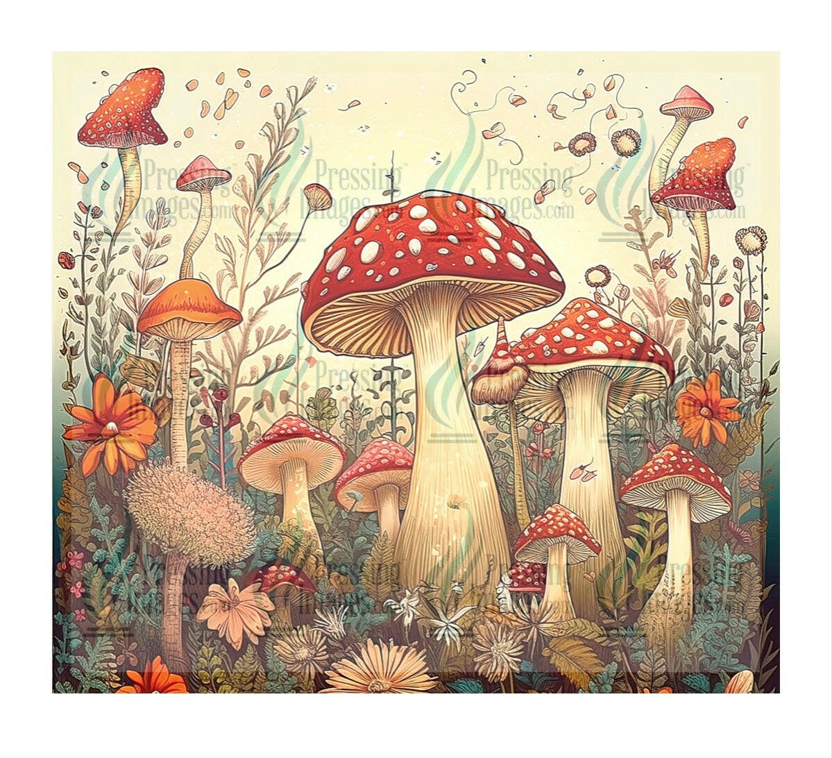 4703 mushrooms – Pressing Images