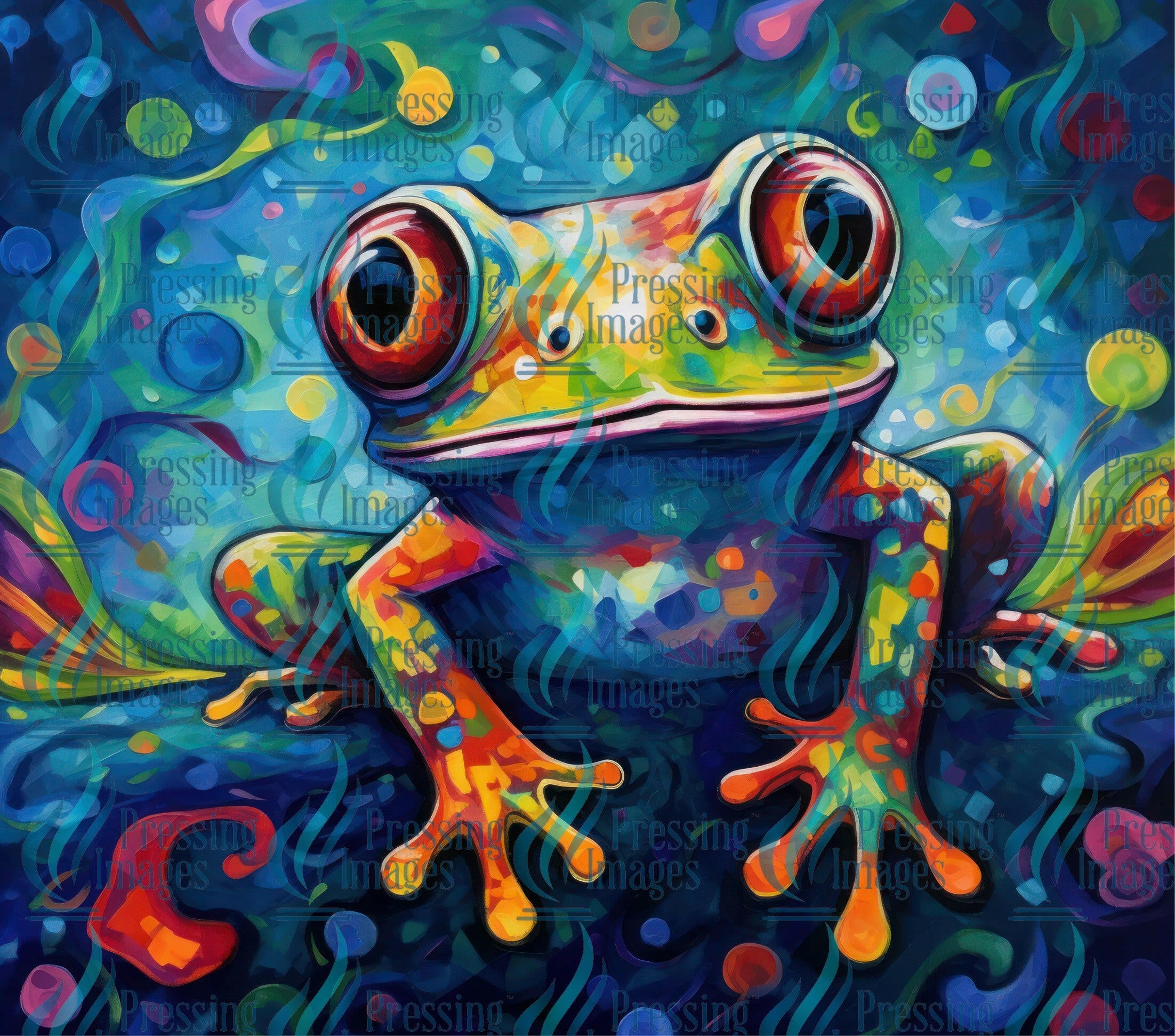15014 Cute Frog Tumbler Wrap – Pressing Images