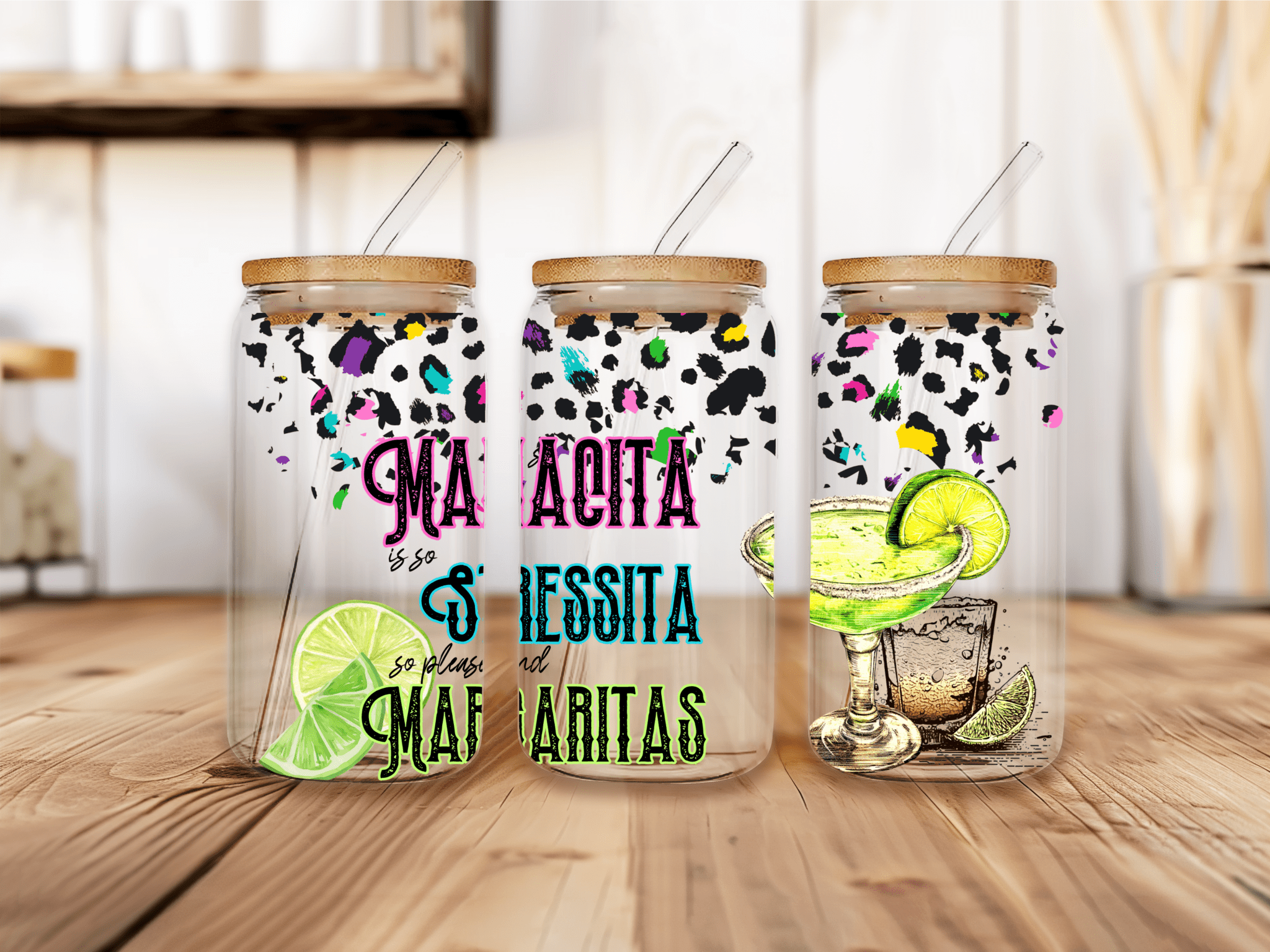 UVW 1270 Mamcita UV DTF Tumbler Wrap Canada | Pressing Images