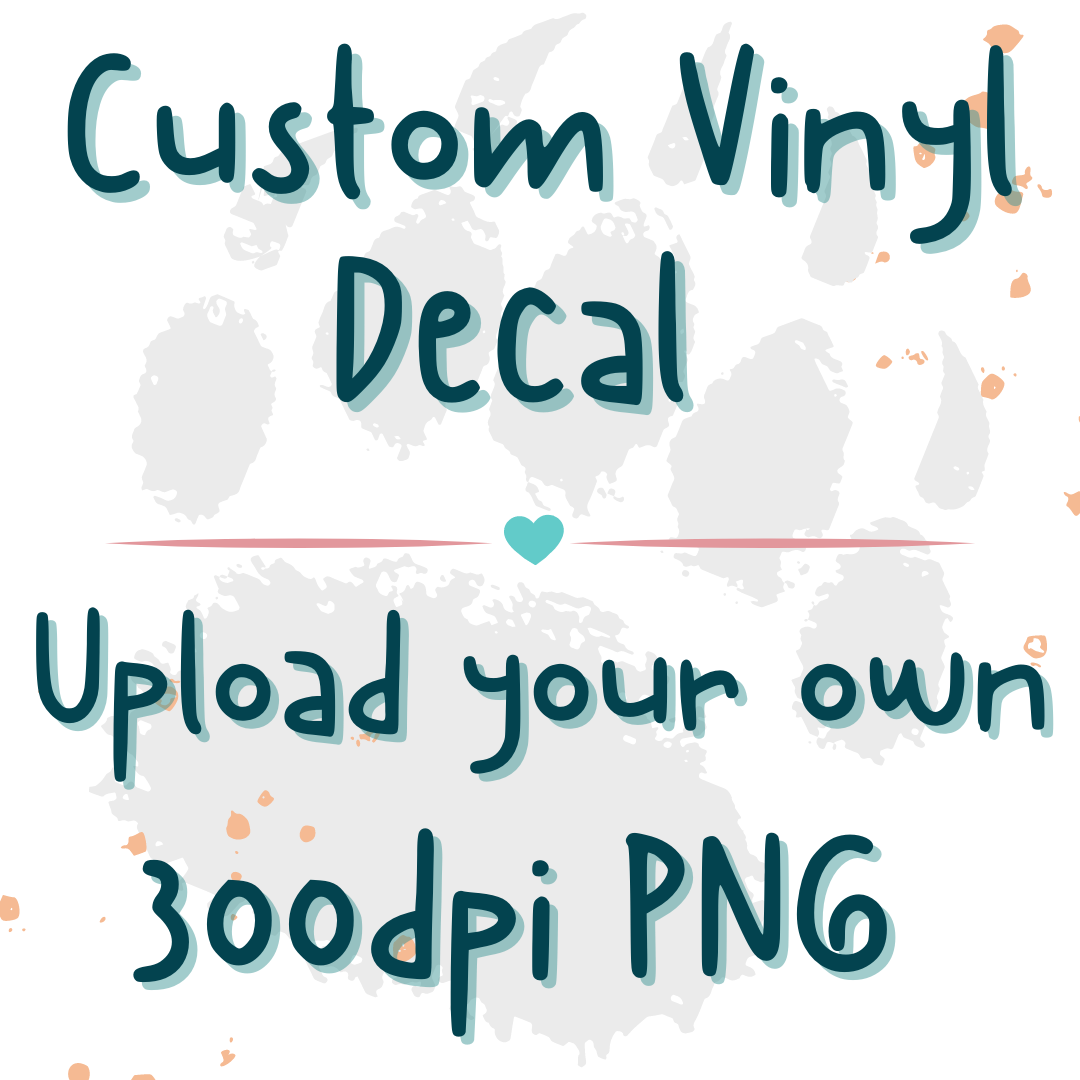 Custom Vinyl Decal - No Copyright - Pressing Images