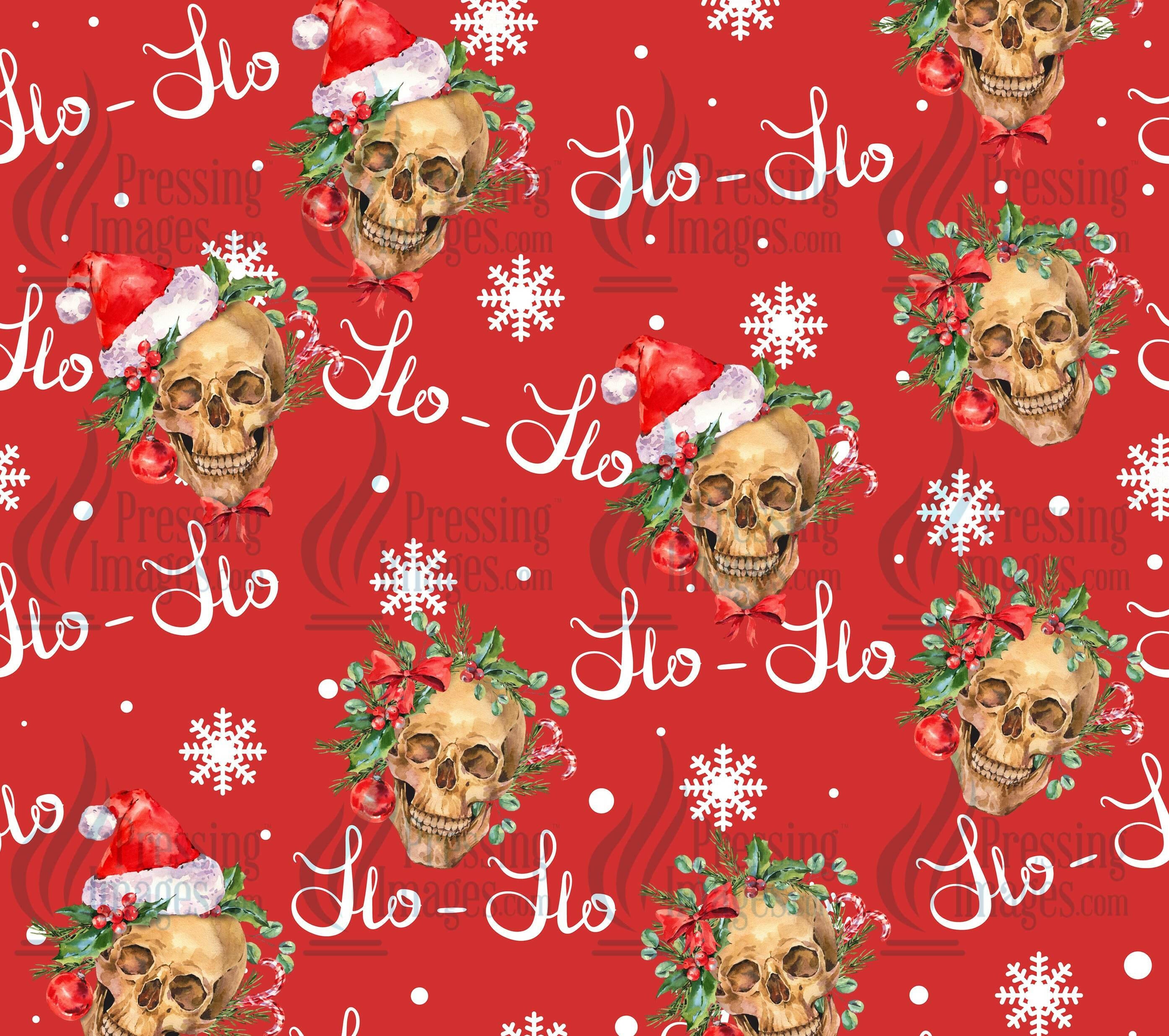 5091 Hoho Skull Tumbler Wrap – Pressing Images
