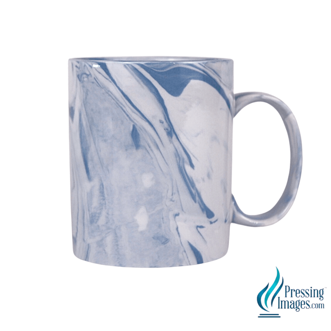 11 oz Ceramic Marbled Mug for Sublimation – Pressing Images